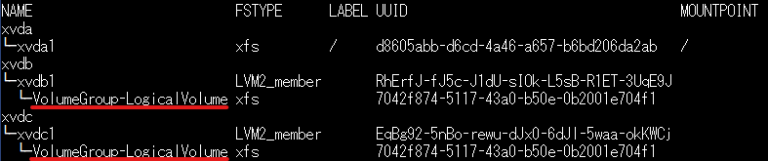 【LVM】EC2にEBSを複数繋げて1つのボリュームとして扱う裏技 - DENET 技術ブログ